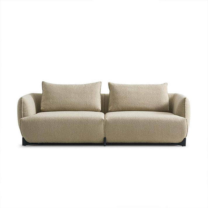 Asha 3 Seater Fabric Sofa | Beige – Home Elements